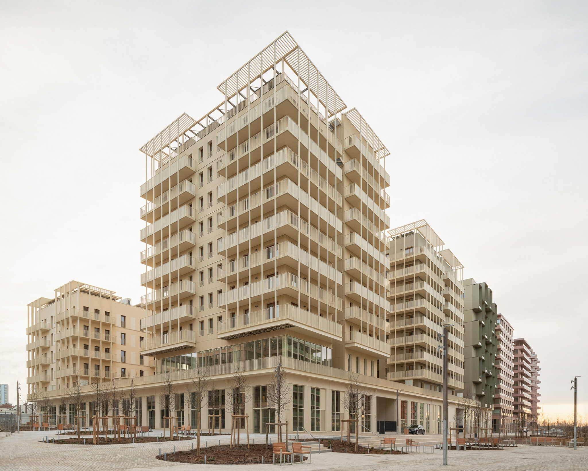 Athletes Village Lot E2B | CoBe Architecture & Paysage - Arch2O.com