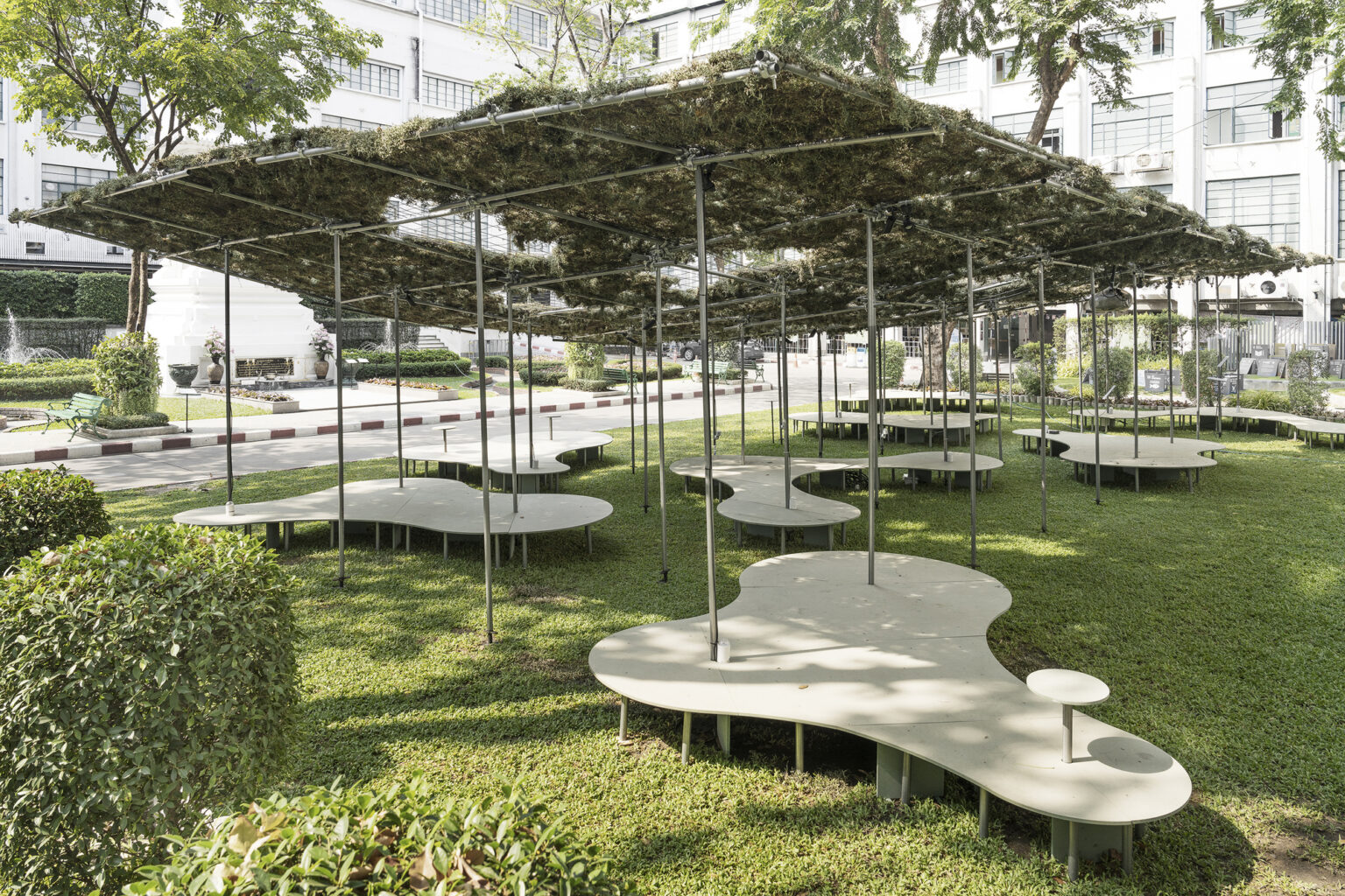 People Pavilion, Elevated Ground | sp|n + nerd studio – Arch2O.com