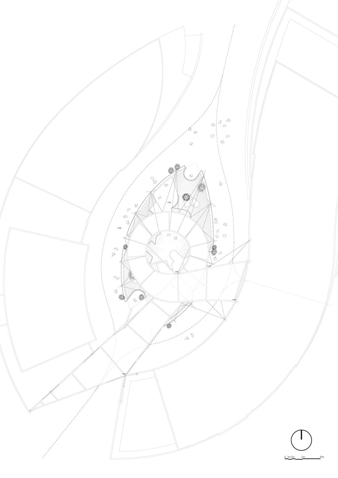 The Floating Courtyard - Underground Entrance Plaza Renovation | Deep ...