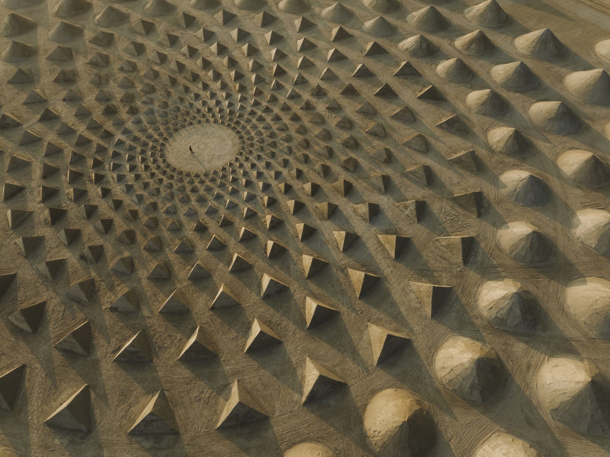Self Similar Installation | Jim Denevan - Arch2O.com