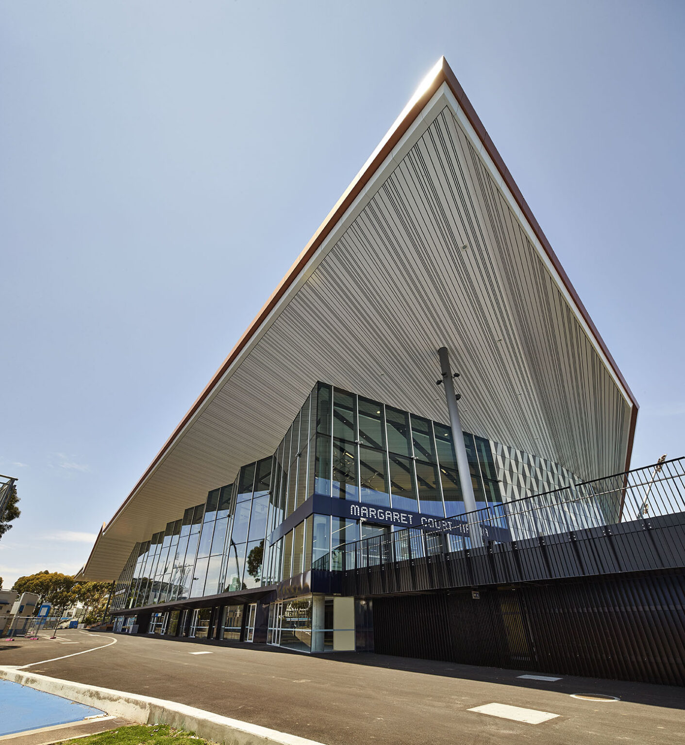 Margaret Court Arena Redevelopment | NH Architecture + Populous ...